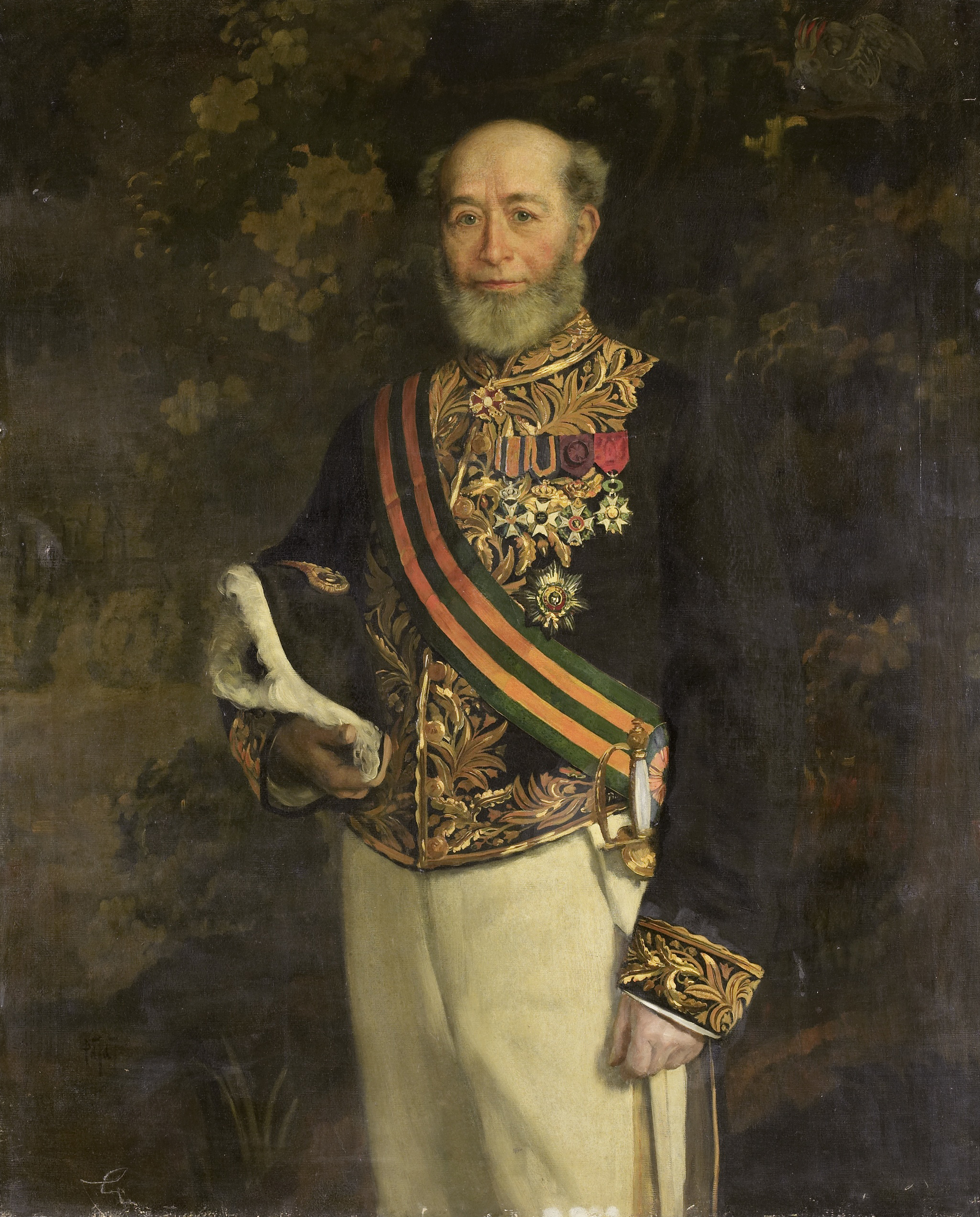 Oprichter Coen Rahder (1812-1872) draagt de leiding van zijn bedrijf in ...